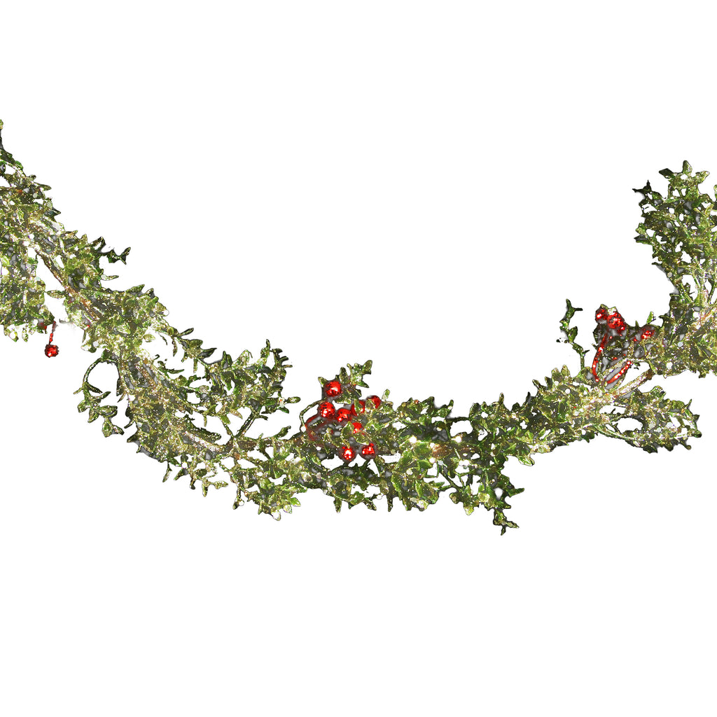 Gisela Graham Glitter Wreath and Garland | KissMe Mistletoe